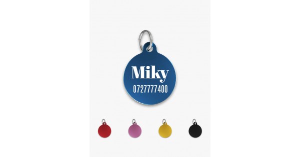 Medalion animal companie - cerc mic | Imprinto