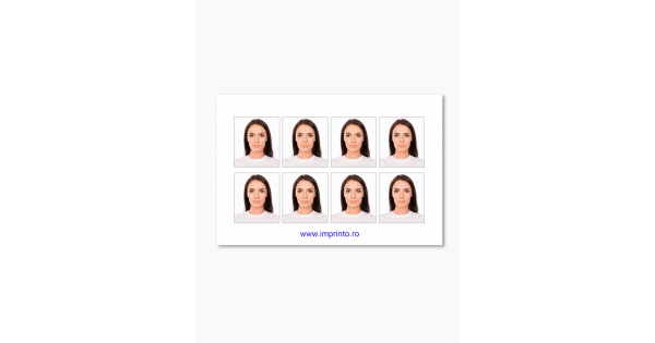 Fotografie tip buletin, pasaport, diploma